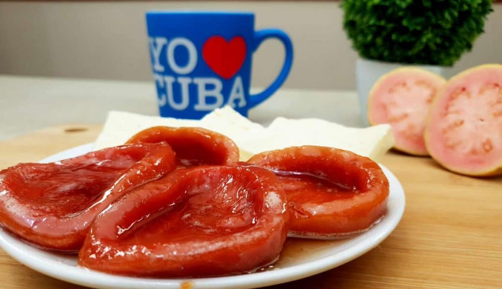 Guava Shells in Syrup a Traditional Cuban Dessert Recipe