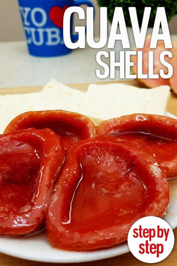 Guava Shells in Syrup a Traditional Cuban Dessert Recipe