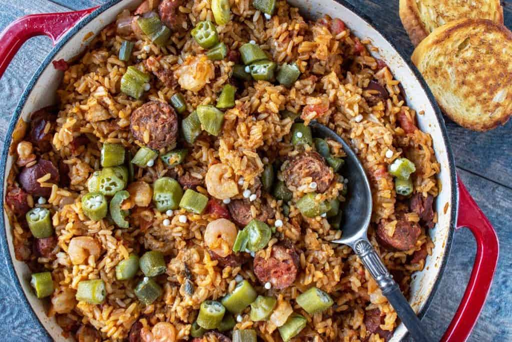 Okra Rice | Cuban Recipes